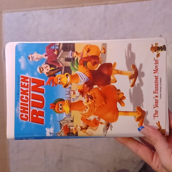 Media | Chicken Run Vhs Tape Movie | Poshmark